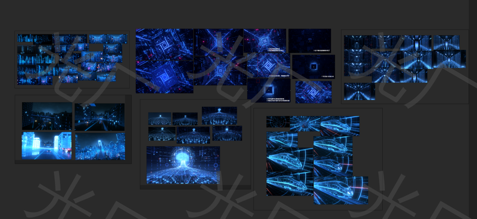 互联网全息科技感开场片头C4D+AE模板_C4D工程下载(编号:24767300)_3D模型_光厂(VJ师网) www.vjshi.com